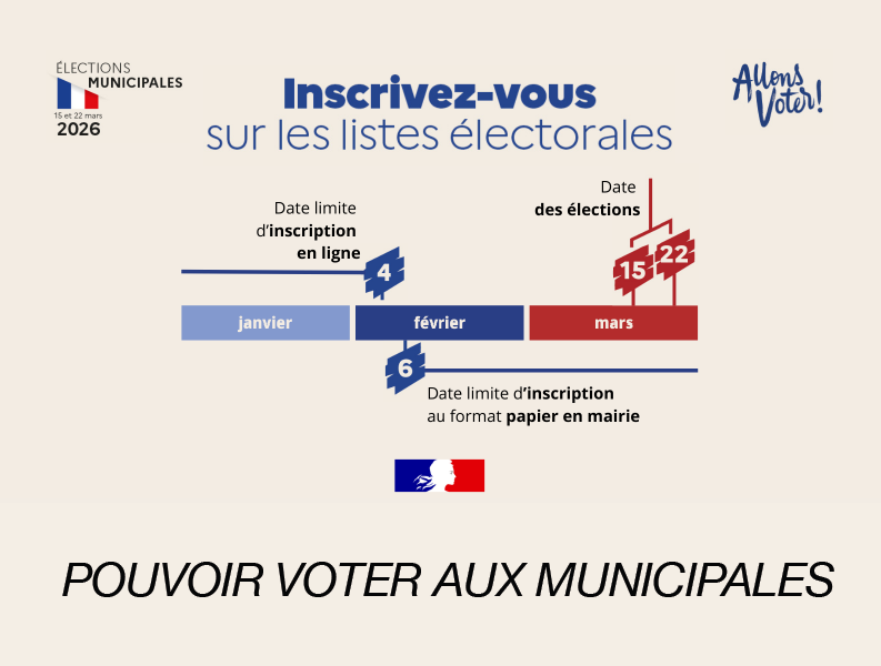 Élections municipales 2026 : êtes-vous bien inscrit sur les listes ...